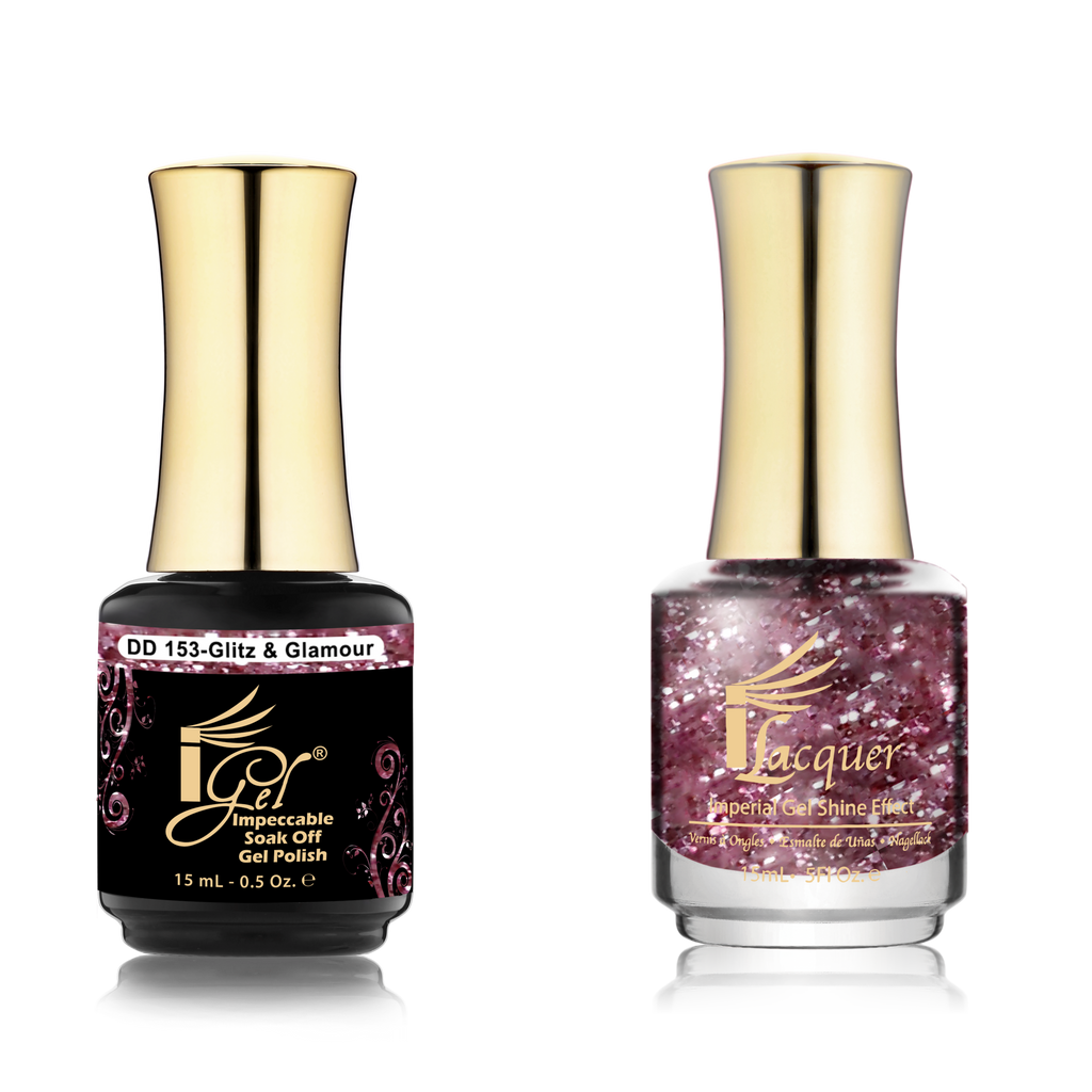 iGel DIP & DAP DUO - DD153 GLITZ & GLAMOUR – SALONSUPPLYPLUS.COM